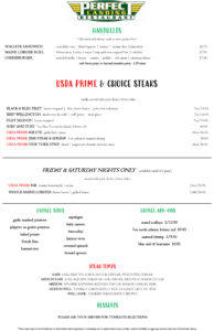 Our Menus – The Perfect Landing | Englewood Restaurants